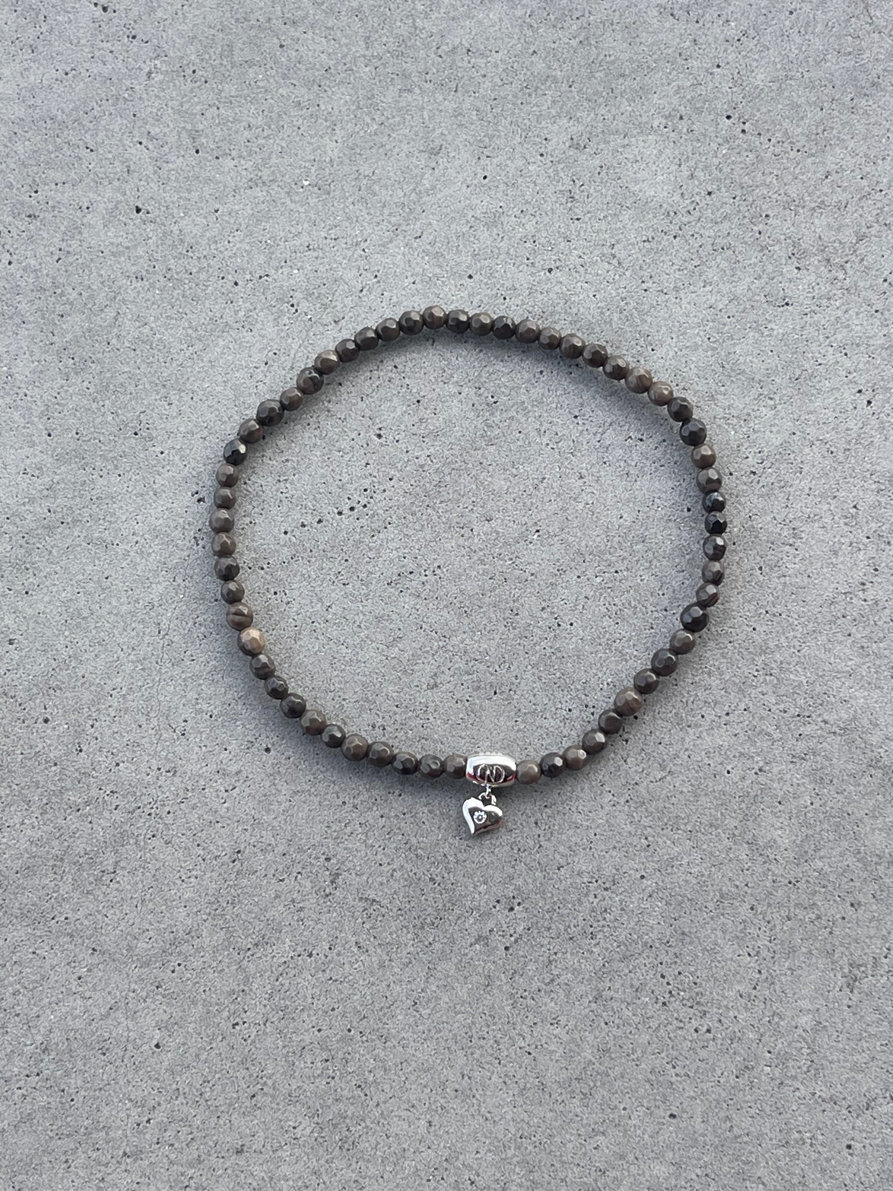 Sweet Love Agate Mocha Bracelet – Bijoux Caroline Neron